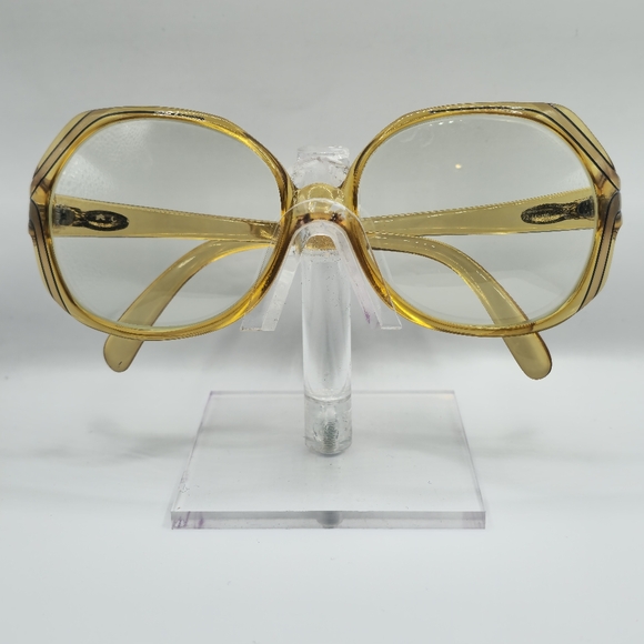 Dior | Accessories | Vintage Christian Dior Pale Yellow Eyeglass Frames ...